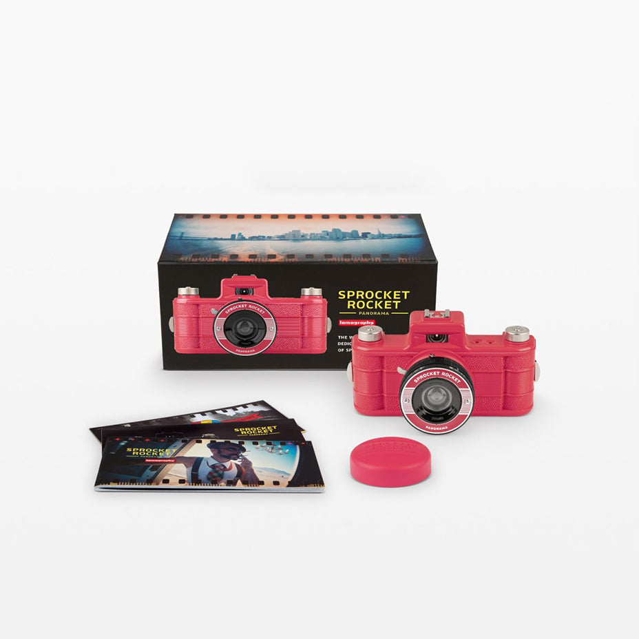 Lomography Sprocket Rocket Camera - 35mm Panoramic Superpop – AnalogTheRoom