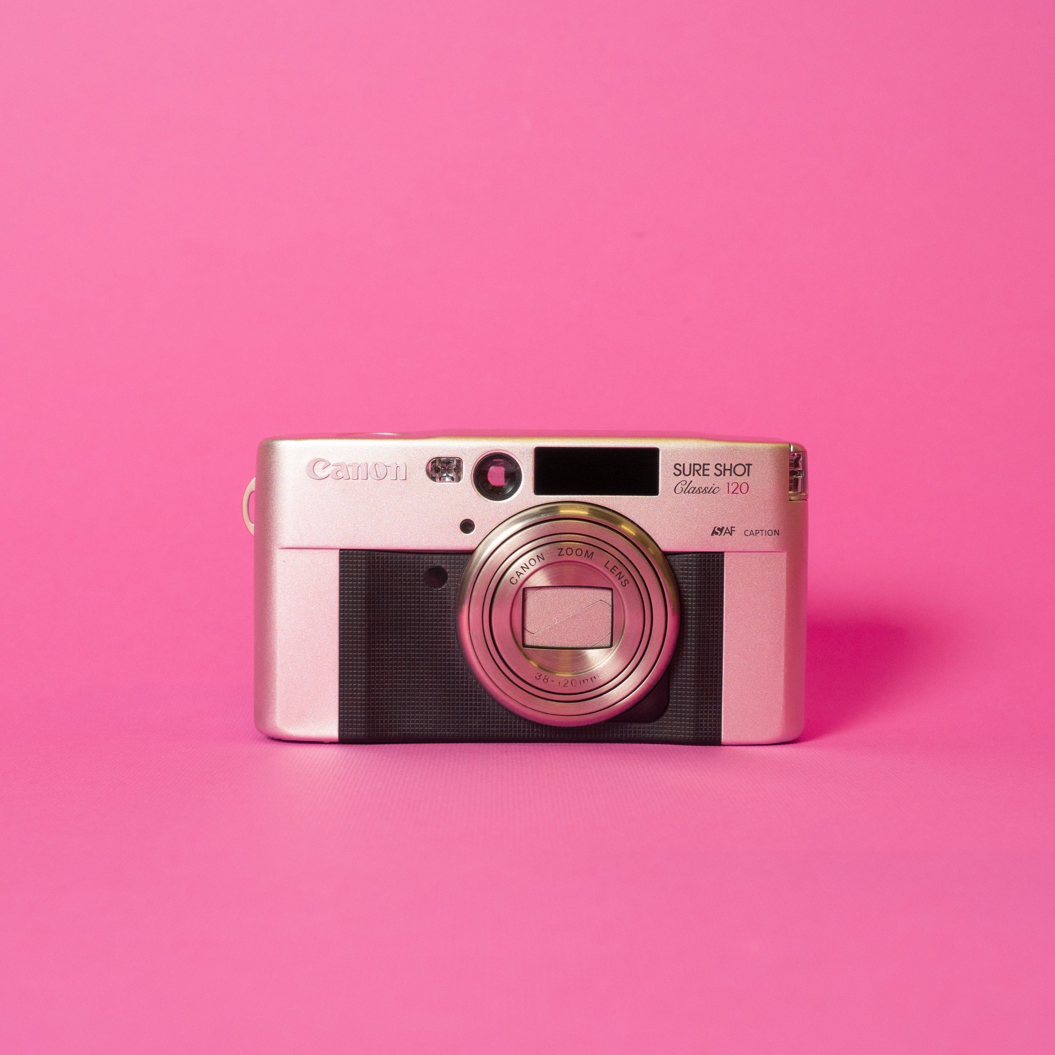 Canon Sure Shot Classic 120 with CAPTIONS – AnalogTheRoom